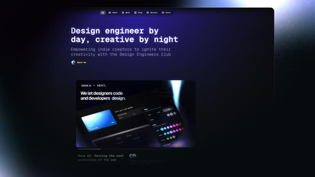 Magic Portfolio - Launch your creative portfolio in minutes